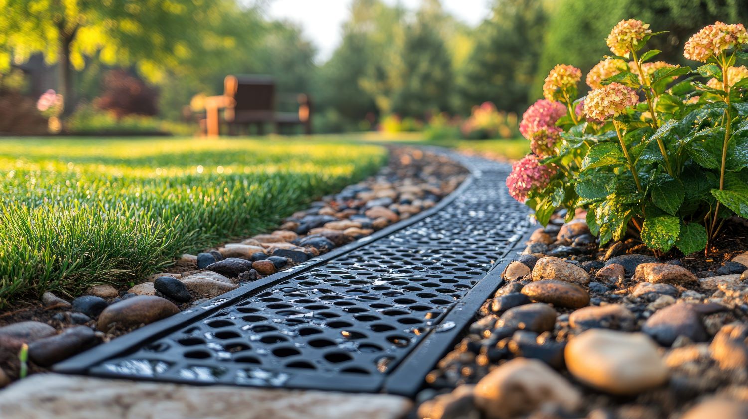 Landscaping Ideas to Enhance Your French Drain - Atlantic Foundation